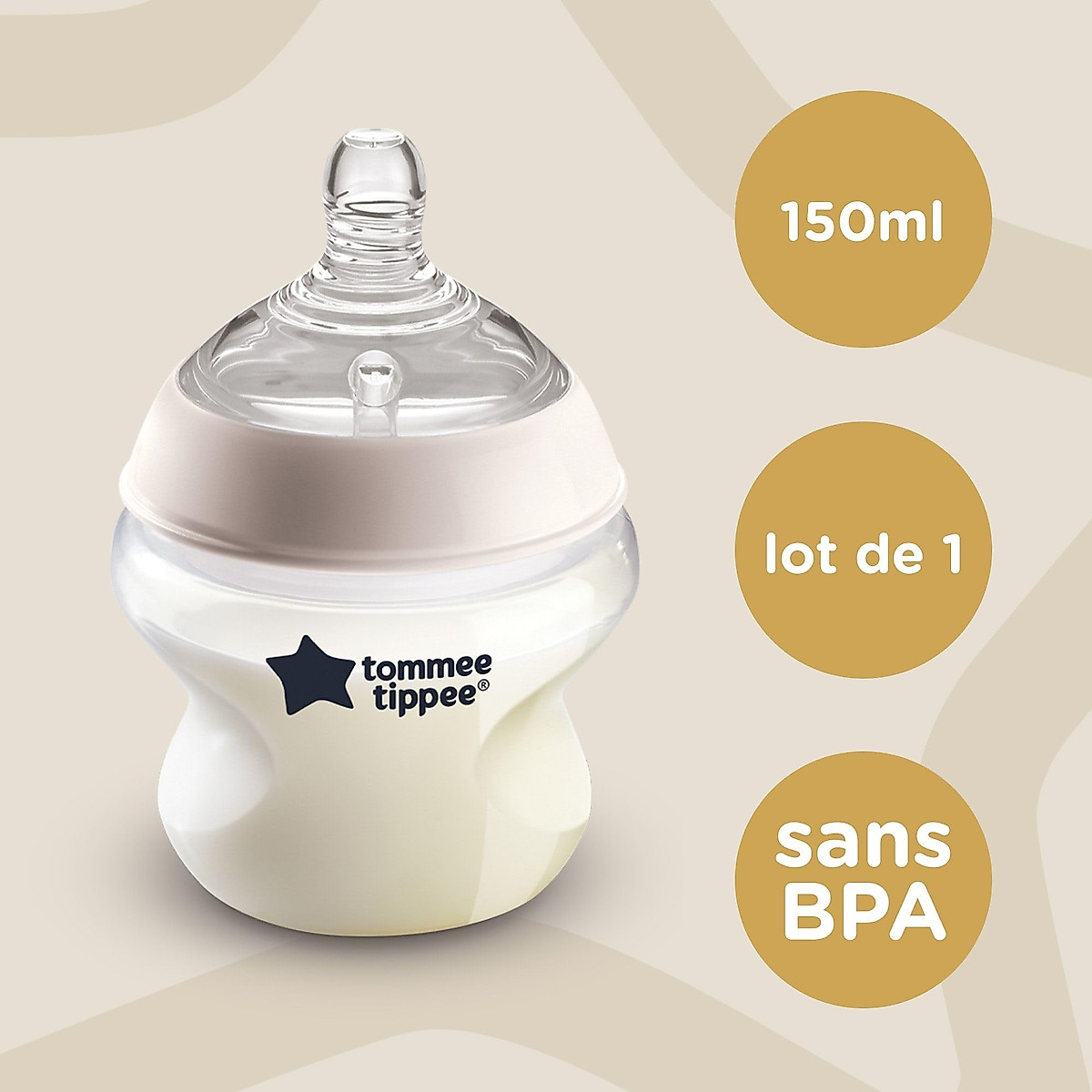 Tommee Tippee Baby Bottle Closer to Nature 2 X 260Ml Pp Decorated Bottle - [4