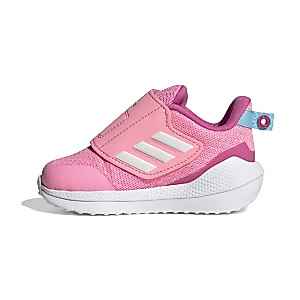 adidas Unisex-Baby EQ21 2.0 Running Shoe, Beam Pink/White/Bliss Blue, 8