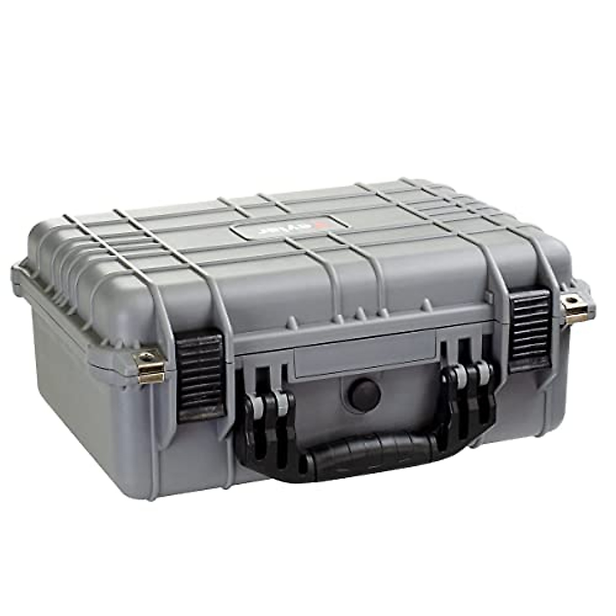 Eylar Standard 16" Gear, Equipment, Hard Camera Case Waterproof with Foam TSA Standards (Gray)