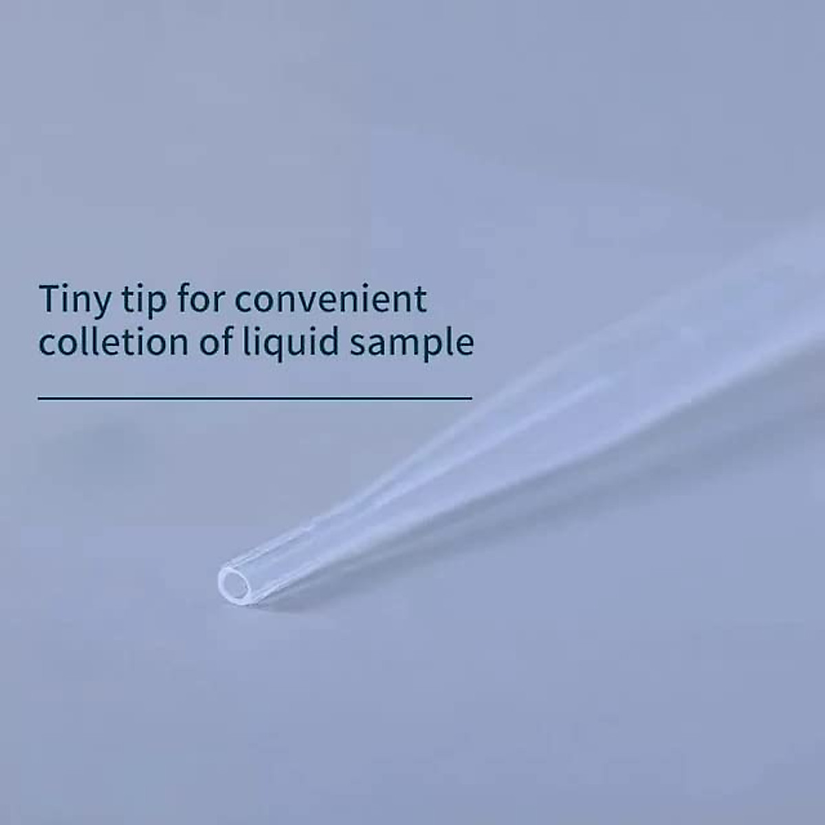 BIPEE 1ml（100pcs） Disposable Plastic Eye Dropper Transfer Pipettes Disposable Essential Oils Pipettes Calibrated Dropper Suitable for Science Laboratory, DIY Art