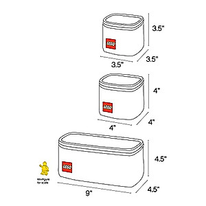 LEGO STORAGE ORGANIZER CUBES 3-PIECE SET
