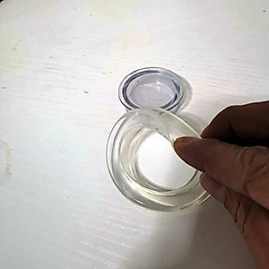 TUNAMAQU Umbrella Hole Ring Plug Set, Table hole cover, Umbrella table ring, for Tempered Glass Outdoors Table (Pack of 2)