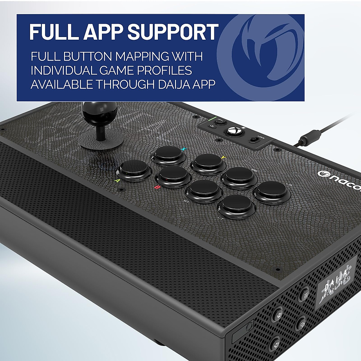NACON Daija Arcade Fight Stick Officially Licensed for Xbox Series X | S, Xbox One, Windows 10 | 11 PCs