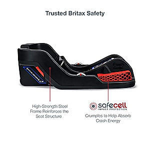 Britax B-Lively & B-Safe Gen2 Flexfit Travel System, Twilight SafeWash