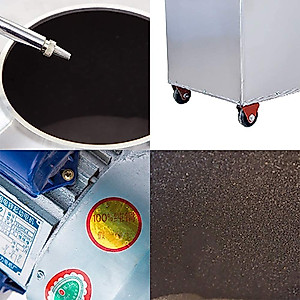 MNSSRN Stainless Steel Potato Peeling Machine, Commercial Automatic Potato Peeling Machine, Stainless Steel Centrifugal Rotating Fruit and Vegetable Knife Kitchen Peeling Tool,2200W