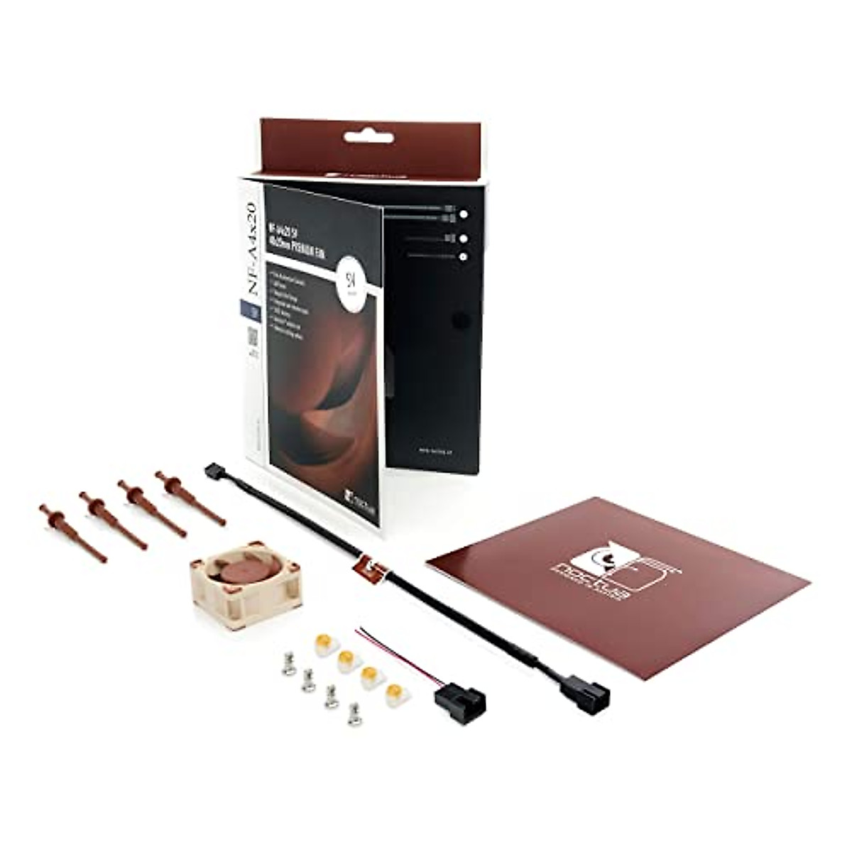 Noctua NF-A4x20 5V, Premium Quiet Fan, 3-Pin, 5V Version (40x20mm, Brown)