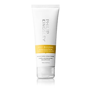PHILIP KINGSLEY Body-Building Weightless Conditioner Volumizing for Fine Limp Flat Flyaway Short Hair Thickener Hydrates Adds Volume Lifts and Shine, 2.5 oz