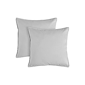 Lanwood Home Claire Cotton 10-Piece Comforter Set, Includes Comforter, Bed Skirt, 2 Standard Shams, 2 Euro Shams, 3 Throw Pillows & Throw Blanket, Teal Floral, King