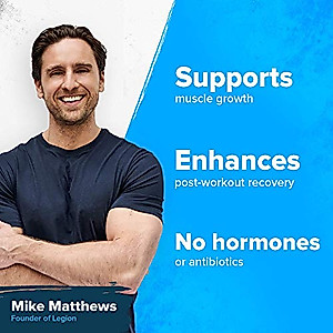 LEGION Whey+ Whey Isolate Protein Powder from Grass Fed Cows - Low Carb, Low Calorie, Non-GMO, Lactose Free, Gluten Free, Sugar Free, All Natural Whey Protein Isolate, 30 Servings (Pumpkin Pie)