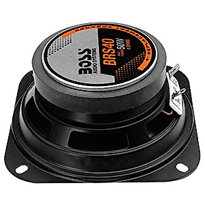 BOSS Audio Systems BRS40 50 Watt, 4 Inch , Full Range, Replacement Car Speaker - Sold Individually