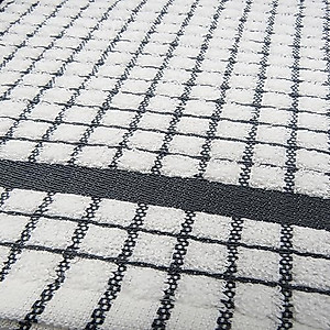 Samuel Lamont Poli Dri 100% Cotton Dish Towel - Charcoal Grey