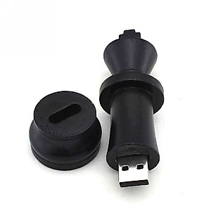 Aneew Wood Black 32GB Wooden 3D International Chess USB Flash Drive Pendrive U Disk