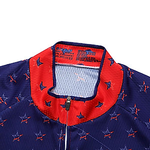 JPOJPO Men's Cycling Jersey,Bike Shirt Short Sleeve Bicycle Clothes Quick Dry,Mountain Riding Shirt, Breathable,