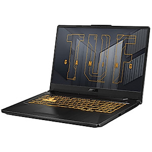 2021 ASUS TUF Gaming F17 FX706HE-211.TM17 (i5-11260H, 16GB RAM, 512GB NVMe SSD, RTX 3050Ti 4GB, 17.3" FHD 144Hz, Windows 10) Gaming Notebook - Eclipse Gray