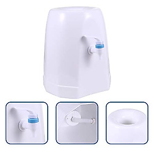 DOITOOL Hot Cold Water Dispenser Top Loading Water Dispenser Desktop Water Cooler Dispenser Hot or Cold Water Cooler Drinking Fountain Filtered Water Dispenser