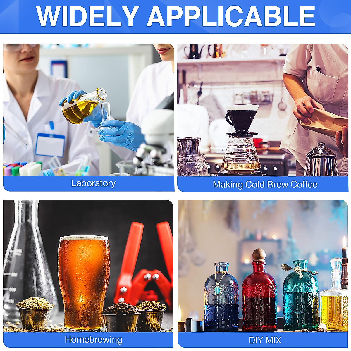 78-1 Magnetic Stirrer Hot Plate Magnetic Mixer 1000ml Lab Hot Plate with Magnetic Stirrer, 2400 RPM Magnetic Stir Plate with 4 Stir Bars and Support Stand, Max 158°F Hotplate Magnetic Stir