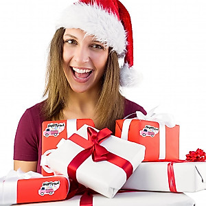 Muminglong Thank You Sticker, Small Business, Handmade Sticker, 500 PCS (Happy Mail Truck, Yellow, Cartoon Truck Style)