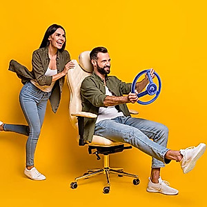 SGBETTER 3 Pack Swingset Steering Wheel Playset Accessories Toys Pirate Ship Steering Wheel for Kids Outdoor Playhouse Treehouse Playground, 3 Color