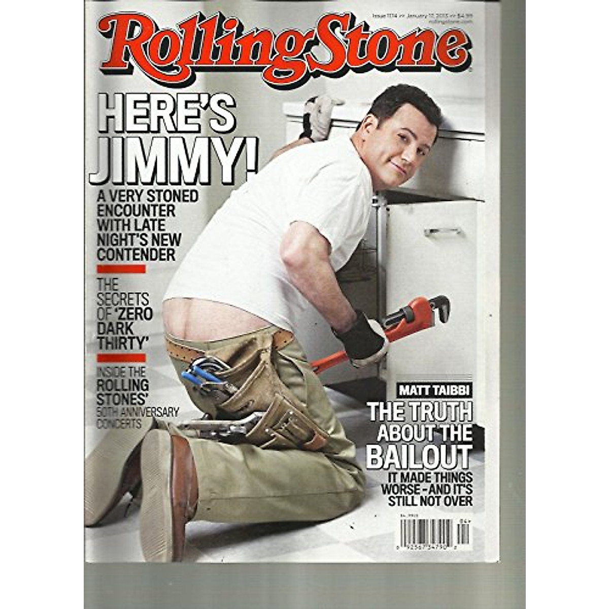 ROLLING STONE, JANUARY, 17th 2013 ISSUE 1174 (THE TRUTH ABOUT THE BAILOUT)
