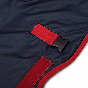 Pajaso Design - Calf Blanket Winter Warmer Jacket for Livestock, Cattle, Goat, Sheep, Lamb - Large Water Resistant Protector Coat, with Heavy Cold Weather polyfleece Insulation