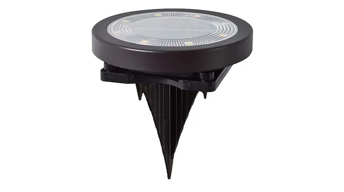 Member's Mark 6-Piece Oil-Rubbed Bronze LED Solar Disc Lights
