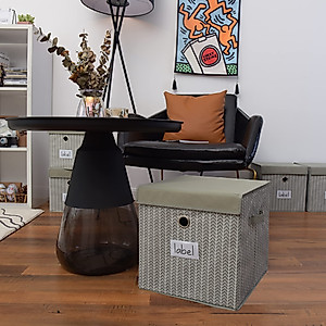 GRANNY SAYS Bundle of 3-Pack Storage Containers & 3-Pack Storage Cubes for Organizing