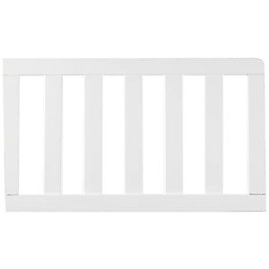 Dream On Me Universal Convertible Crib Toddler Guard Rail in White, Converts Cribs to Toddler Beds, Safety Guard Rail for Toddlers, Made of Solid Wood