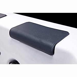 Luxuria Spas Artisan 6-Person 57-Jet 3-Pump Acrylic Lounger Hot Tub with Speakers and Ozonator