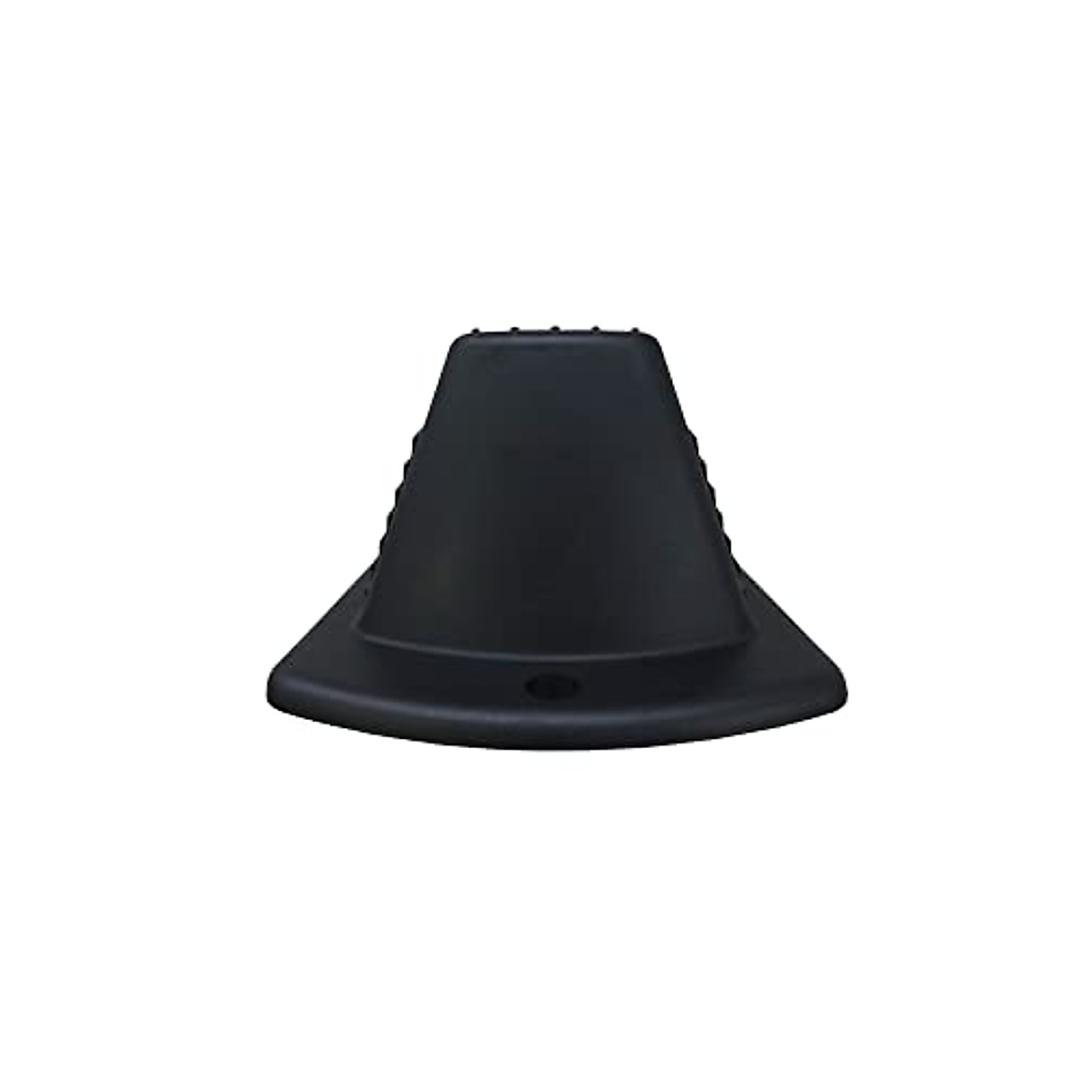 Shepherd Hardware 3762E Heavy Duty Jumbo Hard Plastic Door Wedge, 1-Pack, Black