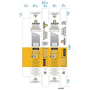 Arrow Sheds 4' x 7' Steel Floor Frame for Yardsaver Compact Storage Shed, Outdoor Storage Shed Floor Frame Base Kit (Flooring Not Included), Galvanized