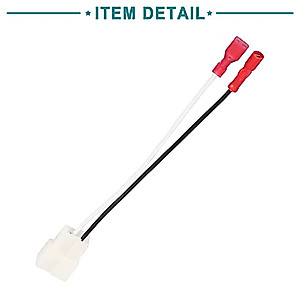 ACROPIX Car Wiring Harness Speaker Wire Adapter Fit for Subaru Impreza Pack of 2 White