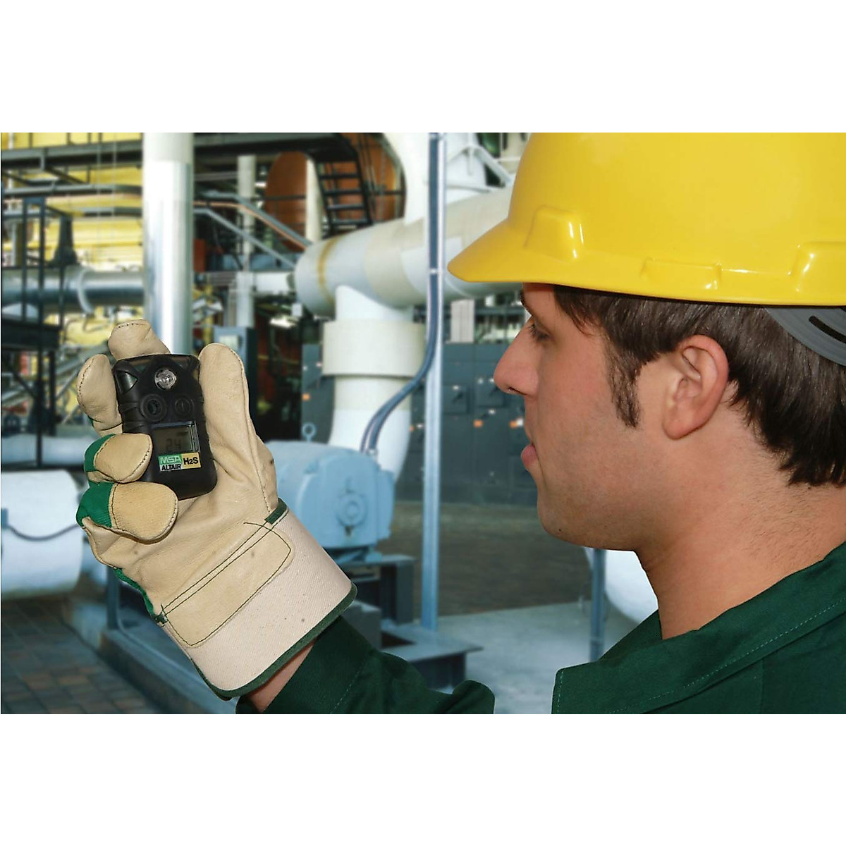 MSA 10092522 ALTAIR Single-Gas Detector - (CO) Carbon Monoxide (Low: 25ppm, High: 100ppm), Color: Black, Portable Gas Monitor, Durable, UL Standard-Approved