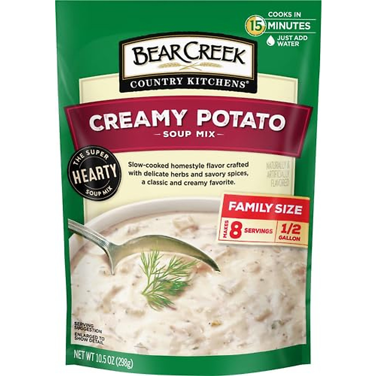 Bear Creek Soup Mix, Creamy Potato, 10.5 Ounce