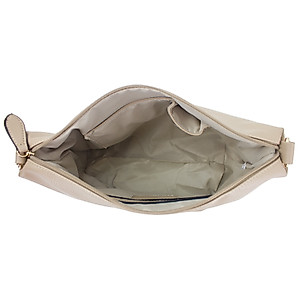 Canal Collection Reversible 2 in 1 Fashion Tote Handbag with Pouch (Grey)