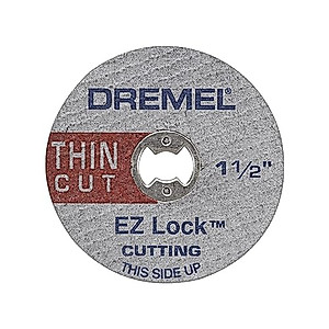 Dremel EZ409 1-1/2-Inch EZ Lock Thin Cut, Silver