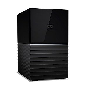 Western Digital 28 TB My Book Duo Desktop RAID USB 3.1 External Hard Drive and Auto Backup Software, Black