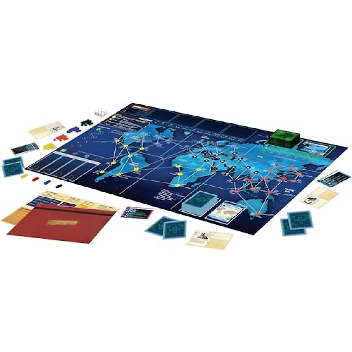 Pandemic Legacy Season 1 Blue Edition Board Game for Adults and Family | Cooperative Board Game | Ages 13+ | 2 to 4 players | Average Playtime 60 minutes | Made by Z-Man Games