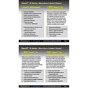 DeoxIT D5S-6 Spray, More Than A Contact Cleaner, 142g, Integrated Straw, Pack of 1