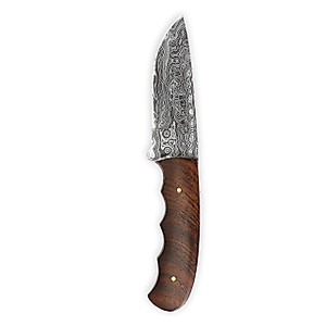 Price Cut - Handmade Damascus Hunting Knife - Full Tang - Outstanding Value