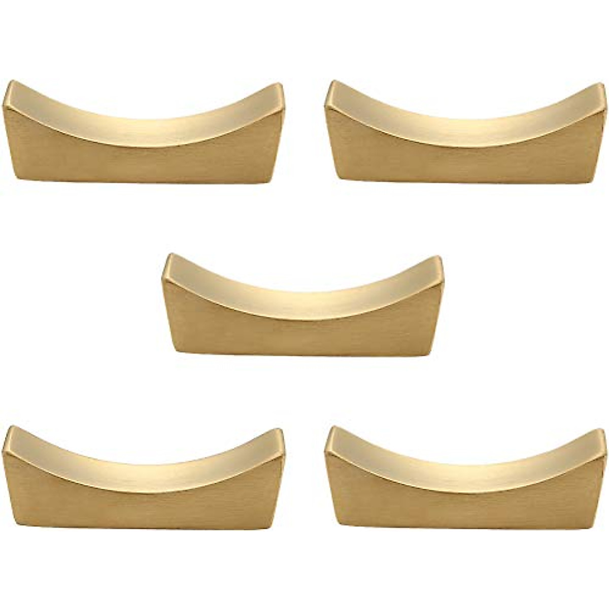 ChezMax Pack of 5 304 Stainless Steel Chopsticks Rest Set Pillow Shape Spoon Forks Knives Tableware Rest Holder Titanium