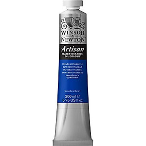 Winsor & Newton Artisan Water Mixable Oil Colour, 6.75-oz (200ml), French Ultramarine