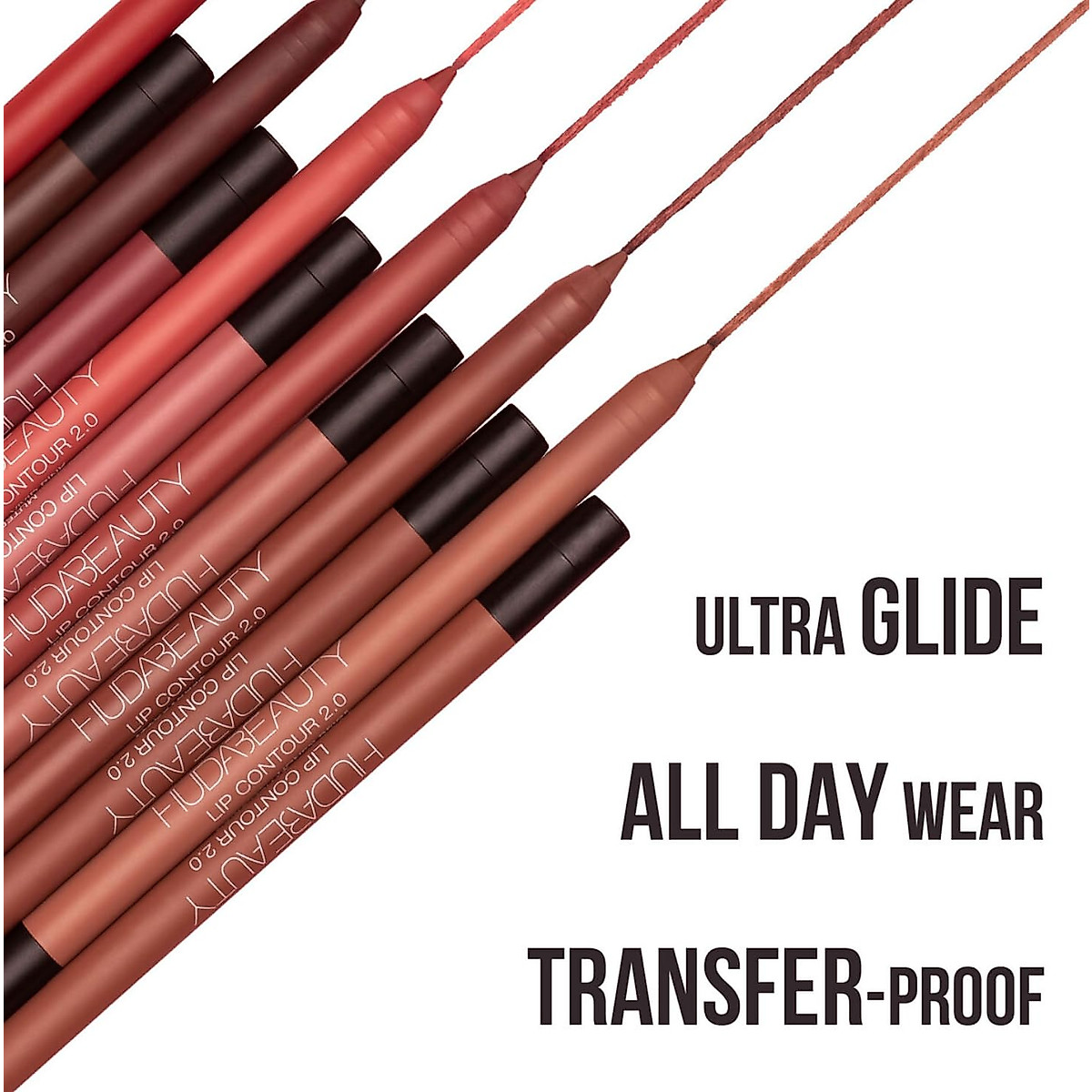 HUDA BEAUTY Lip Contour 2.0 Automatic Matte Lip Pencil Terracotta