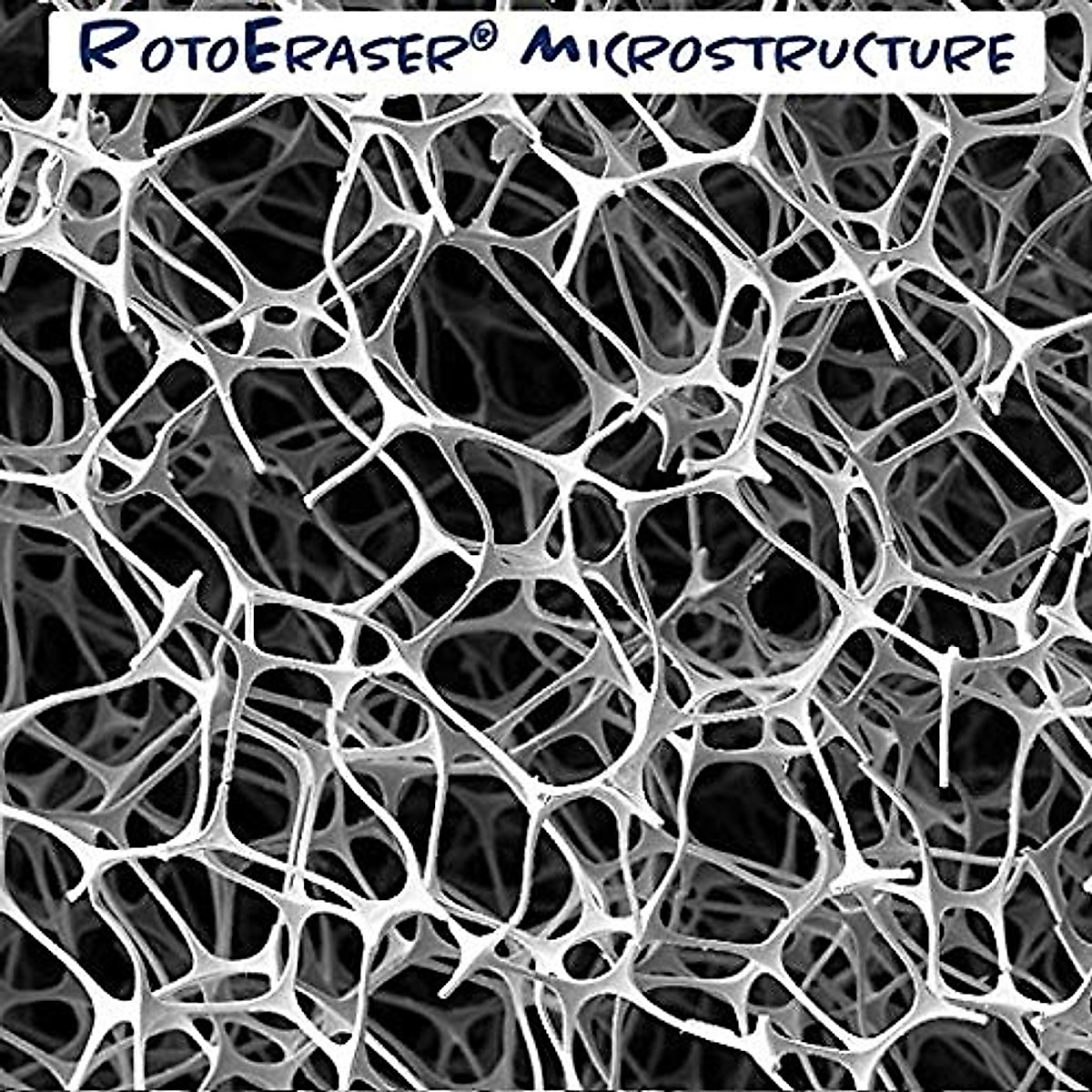 RotoEraser Refill Pack of 12 | Drill Powered Magic Cleaning Eraser Sponges | High Density Melamine Scrubber Pads for The Bathroom, Kitchen, Floors, Baseboards, Grout, Magic Marker, Walls & More