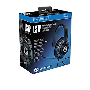 LucidSound LS1P Chat Headset for Playstation 5, PS4 Pro and PS4 (Compatible with Nintendo Switch, Mobile)