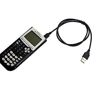 Sqrmekoko USB PC Charger Charging Cable Cord for TI-84 Plus, TI-84 Plus CE, TI 89 Titanium, TI Nspire CX/TI Nspire CX CAS Graphing Calculators