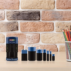 La Crosse Technology 911-114 Portable Battery Tester , Blue