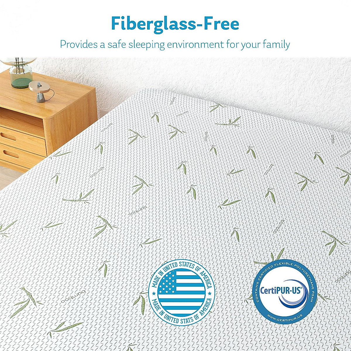 Twin Mattress, 100-Night Sleep Trial, 10-Year Limited Warranty, 6/8/10/12 inch Size Bed Mattresses Fiberglass Free for Daybed, Kids Bunk Trundle Bed, Gel Memory Foam, Medium Firm, 75"L x 38"W