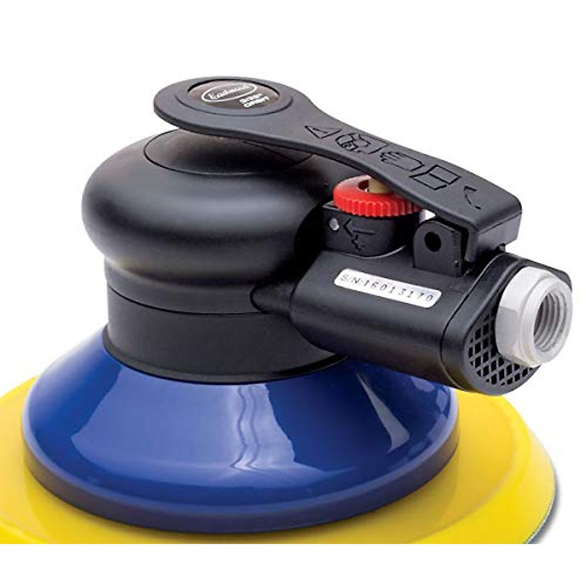 Eastwood 6 in. Air Random Orbital Palm Sander Non-Vacuum 3/32 in. Orbit Auto Body Orbit Da Sanding Low Vibration