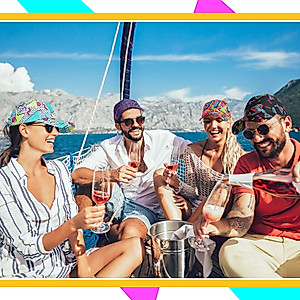 Xtinmee 4 Pcs 80s 90s Trucker Hat Vintage Baseball Caps for Men Women Retro Back to 90s Hats Adjustable Unisex Caps for Travel Disco Party Birthday Gift Festival Party Favor, Multi Color