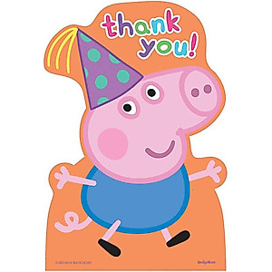 Postcard Thank You Cards | Peppa Pig™ Collection | Party Accessory